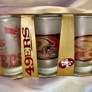 49ers Shot Glass Set - Etsy