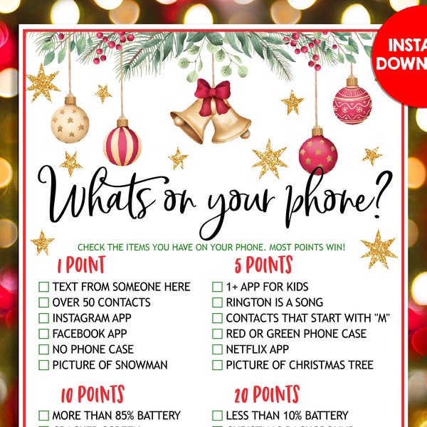 Christmas Games - Etsy