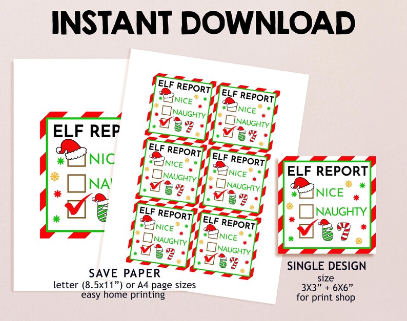 67 Elf Prop Printable, Elf Report, Six Seven Investigation, Trending ...