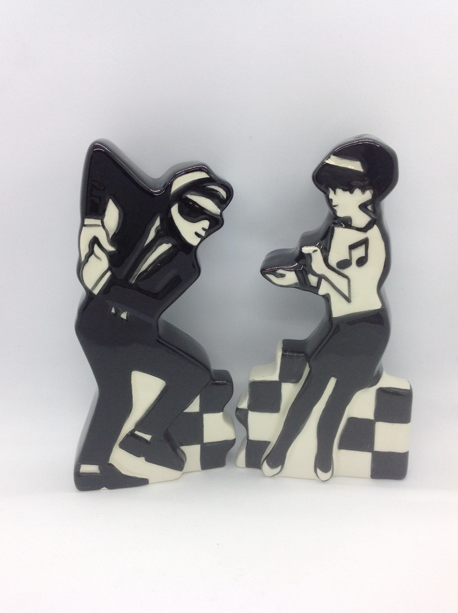 Two Tone Ska Dancers Salt and Pepper Shakers - Etsy