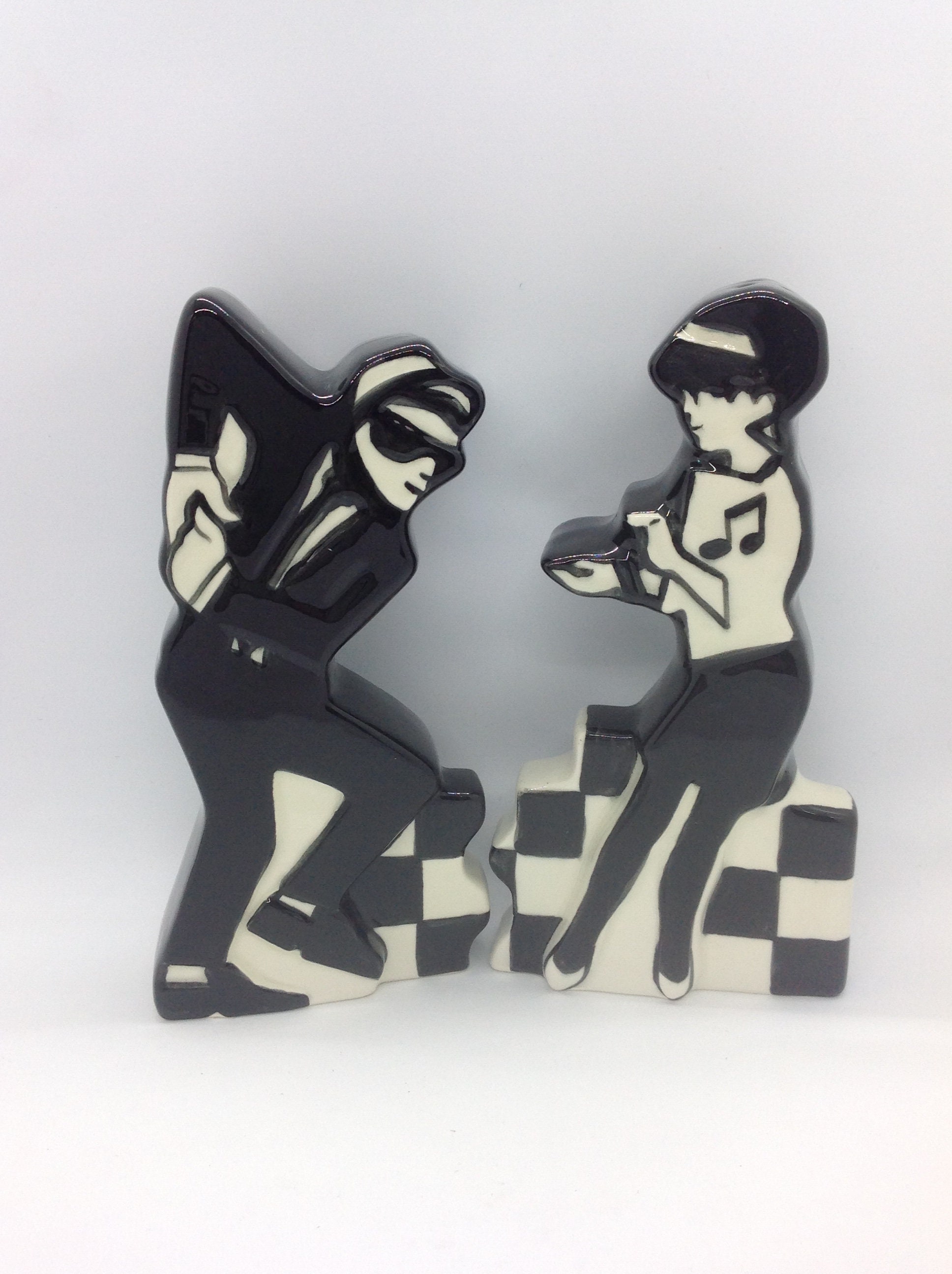 Two Tone Ska Dancers Salt and Pepper Shakers | Etsy UK