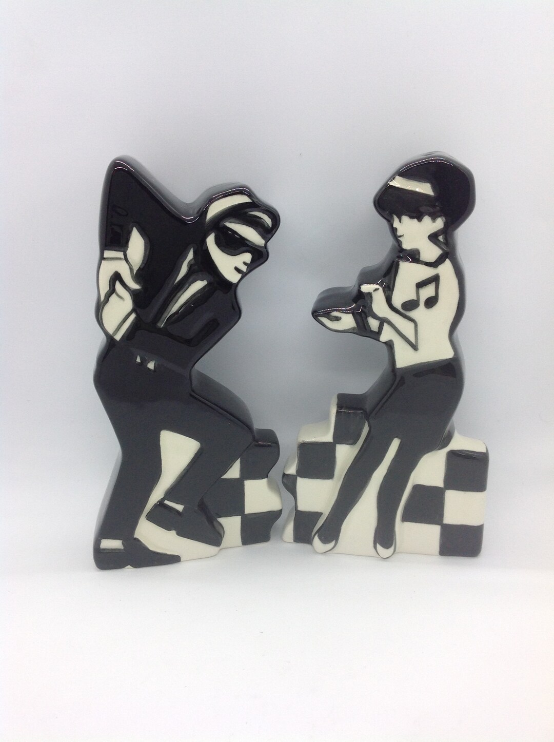 Two Tone Ska Dancers Salt and Pepper Shakers - Etsy