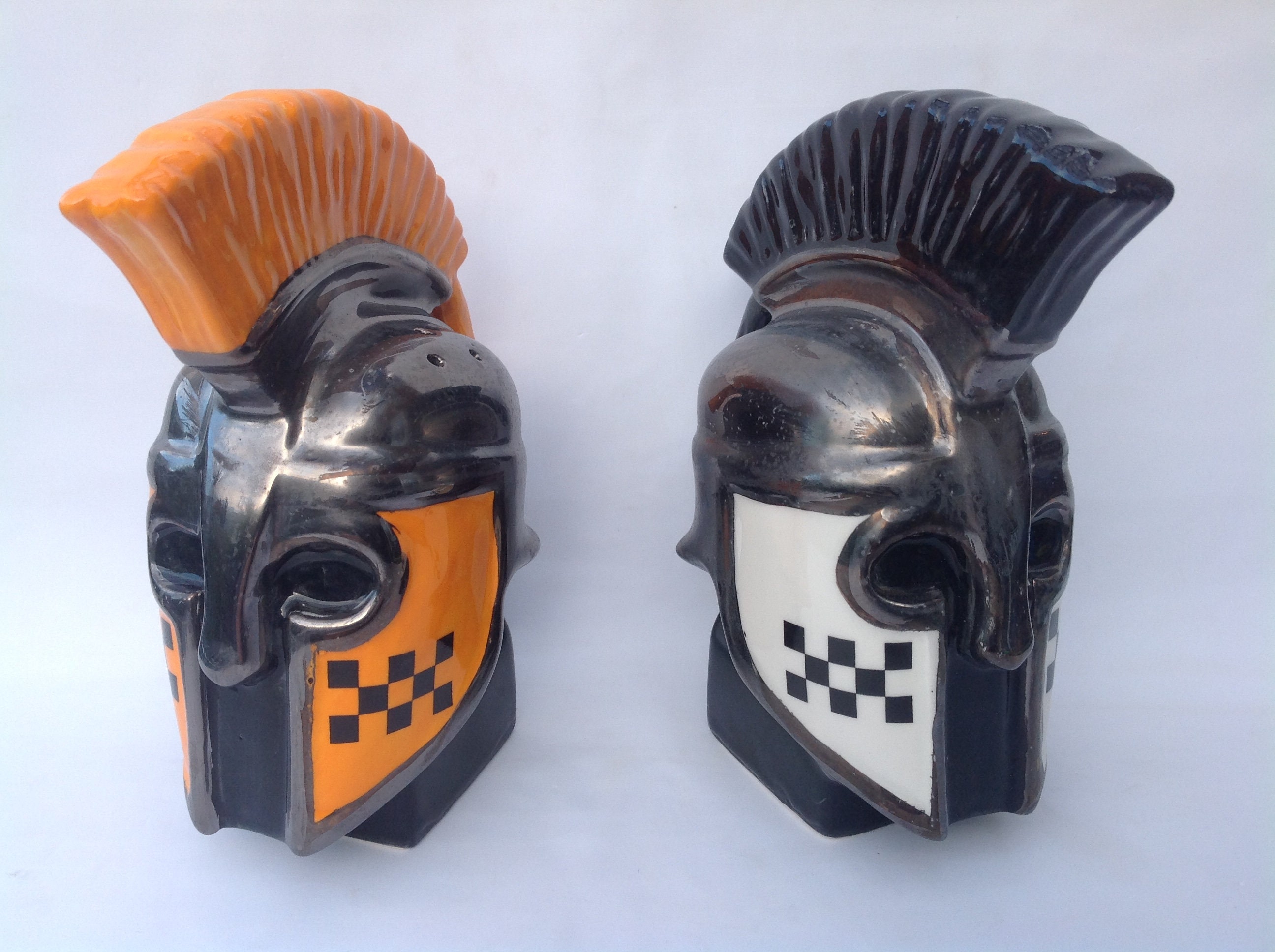 Reggae/ska/two Tone/ Trojan Salt and Pepper Shaker Set. - Etsy