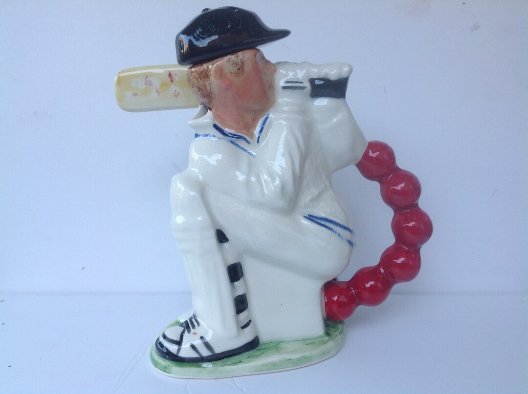 Cricket Batsman Sports Teapot.gary Seymour Teapots UK. - Etsy