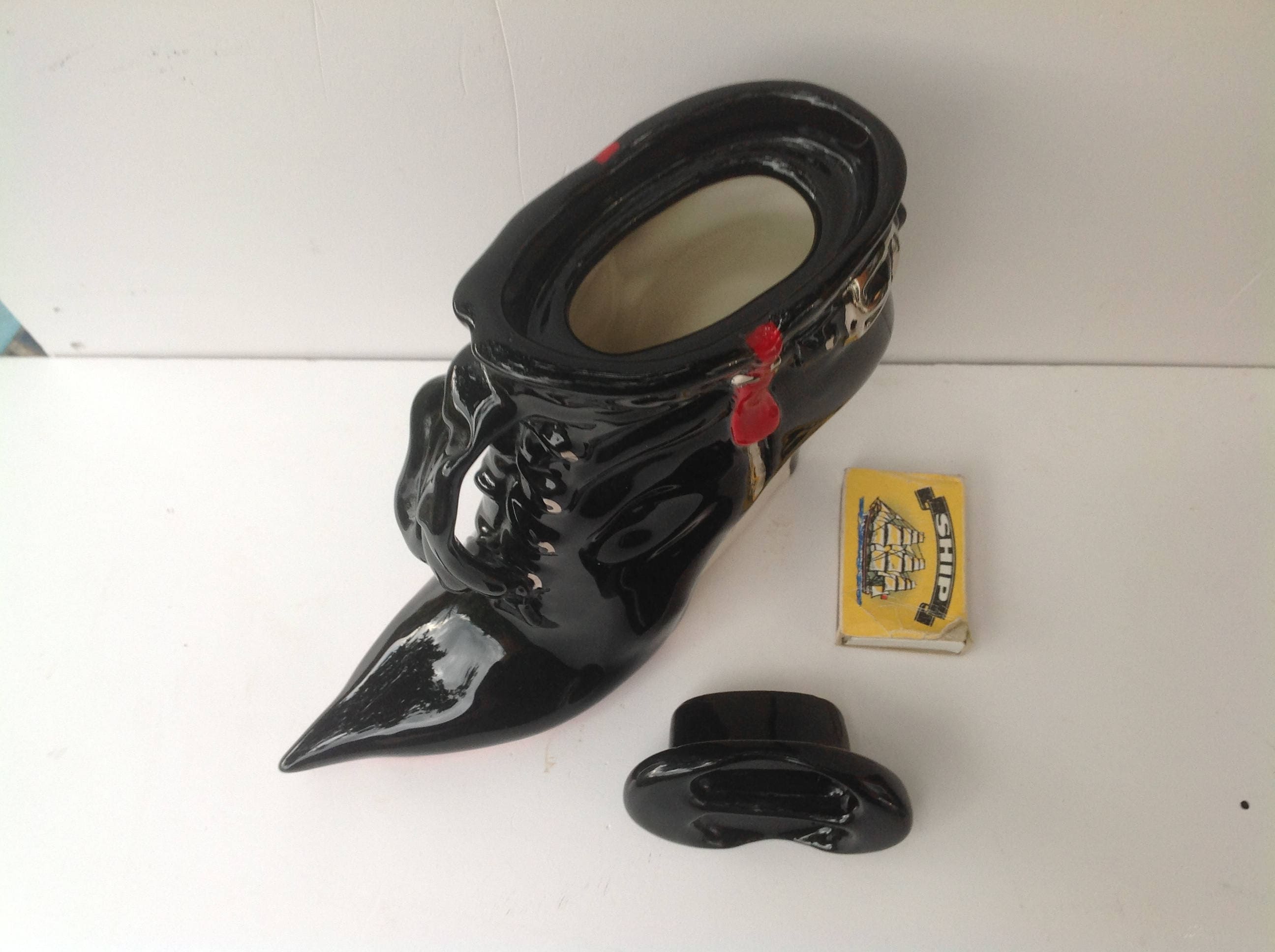 Gothic Ladies Stiletto Ankle Boot Teapot.gary Seymour Designs | Etsy