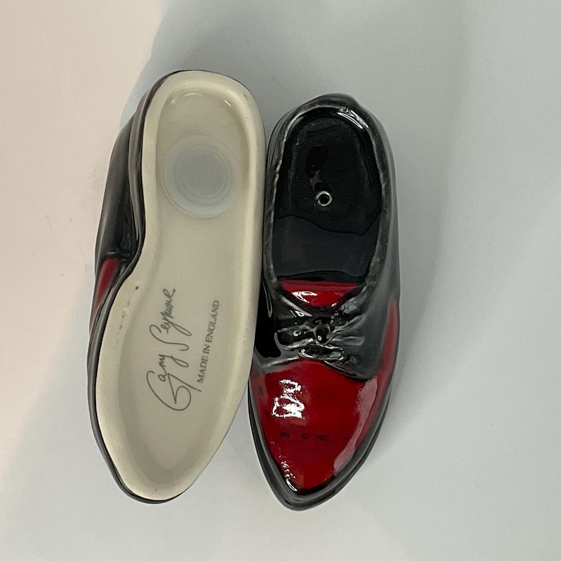 Shoe Shakers.rockabilly Dance Shoes.red and Black Pointed Creepers ...