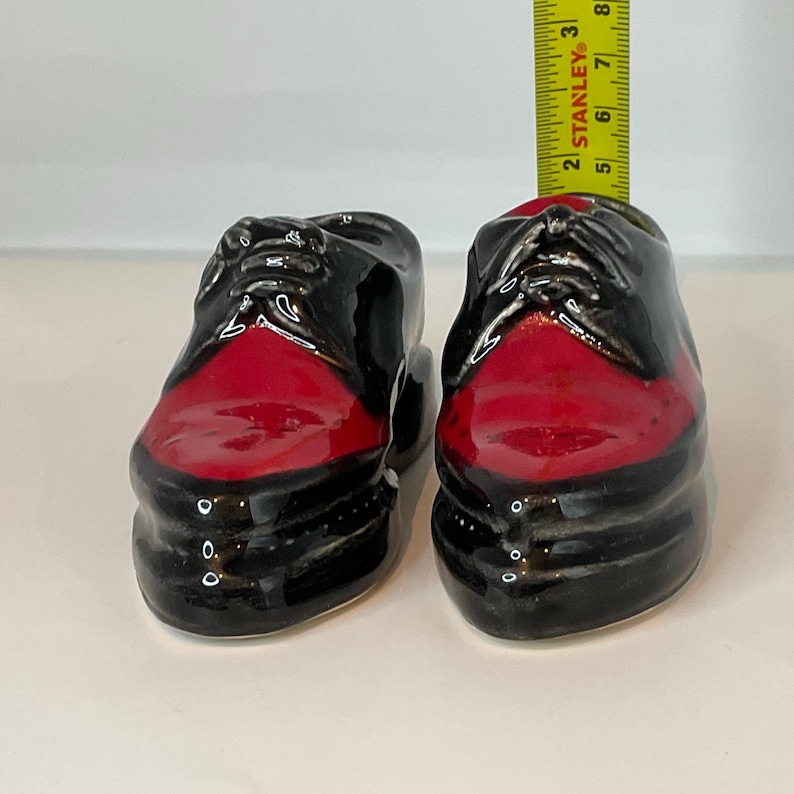 Shoe Shakers.rockabilly Dance Shoes.red and Black Pointed Creepers. - Etsy