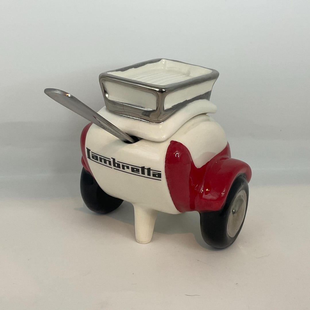 Personalised Mod Gift.scooter Trailer Sugar Bowl. - Etsy