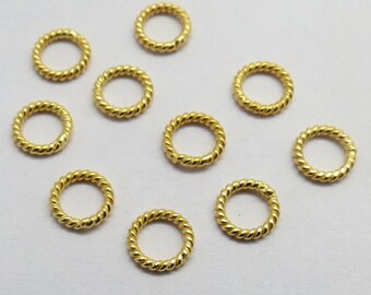 10 Pieces Jump Rings Closed 925 Sterling Bali Silver Links | Etsy