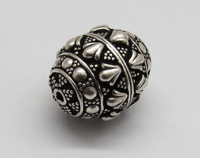 925 Sterling Silver Handmade Beads BB 49, Handmade, Silver Beads ...