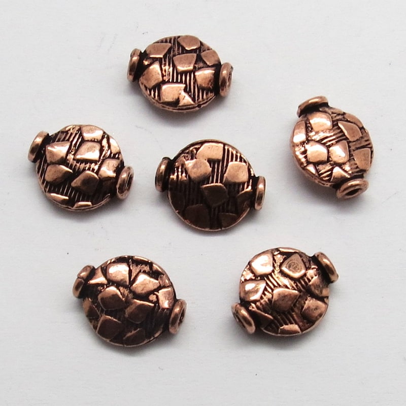 Antique Copper Beads - Etsy UK