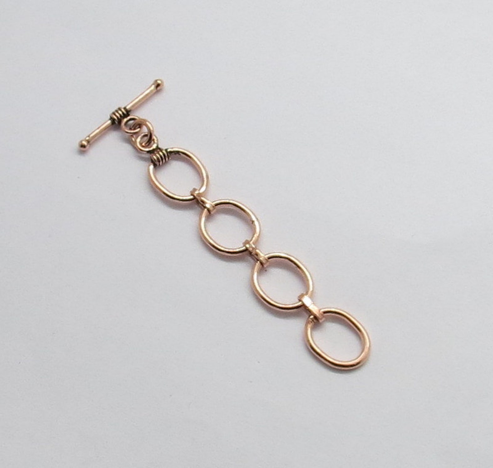 2 Pieces Toggle Clasp Copper Oxidised Adjustable Chain Toggle Clasp ...