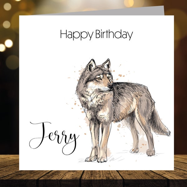 Wolf Birthday - Etsy