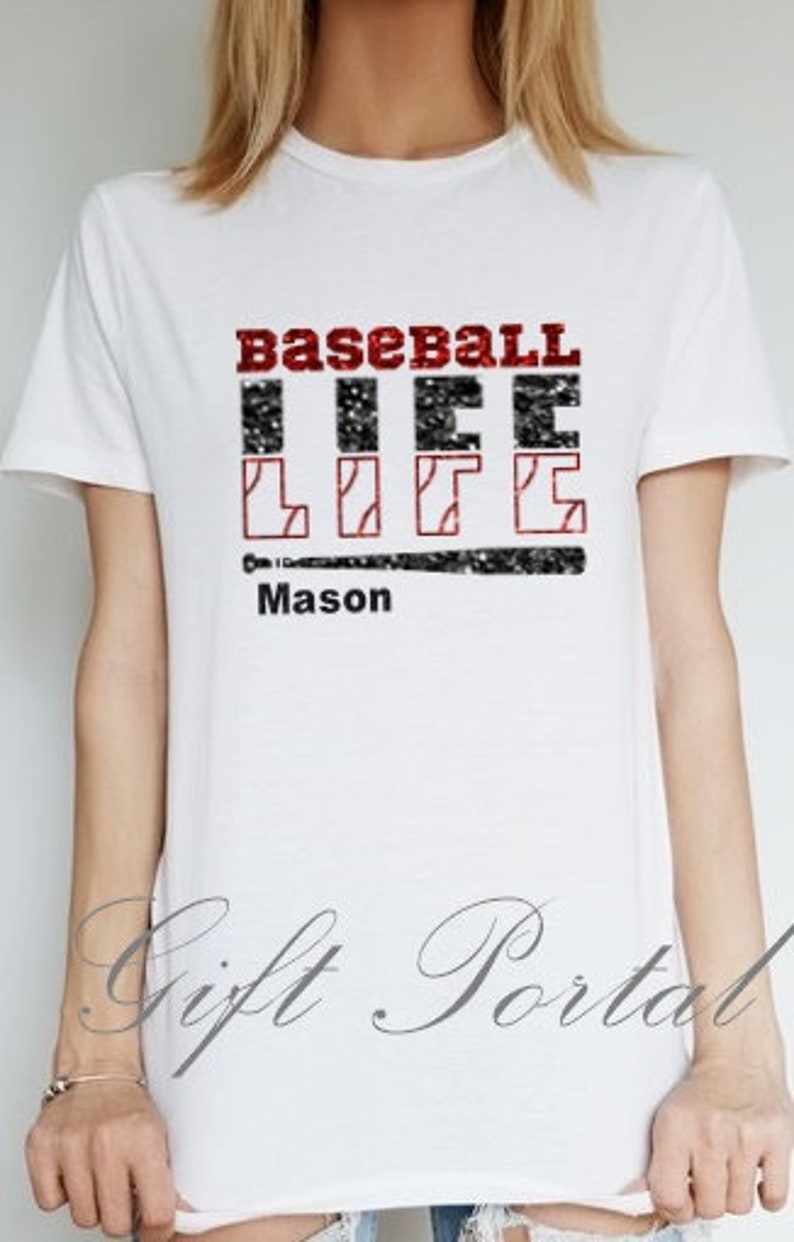 Baseball Mom Tank Top Baseball Life Tee Baseball T-shirt | Etsy