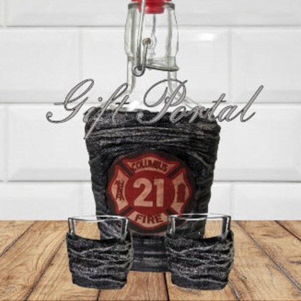 Fire Department Decanter - Etsy