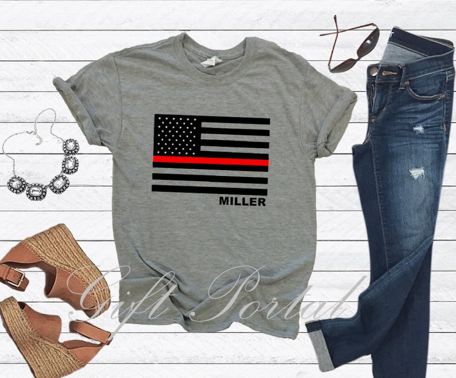 Red Line Shirt, Red Line Flag, Fire Dept Hoodie, Firefighter T-shirt ...