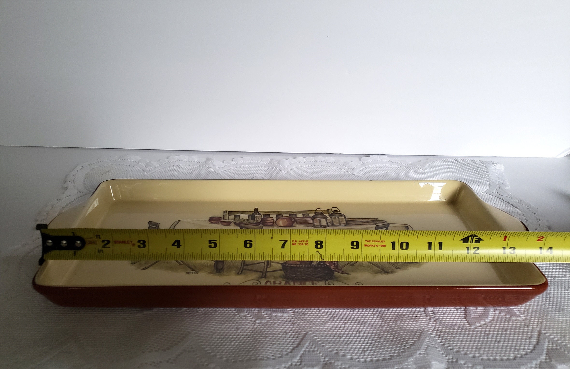 Vtg Original World of JET & Co Platter Snack Tray by Ter | Etsy