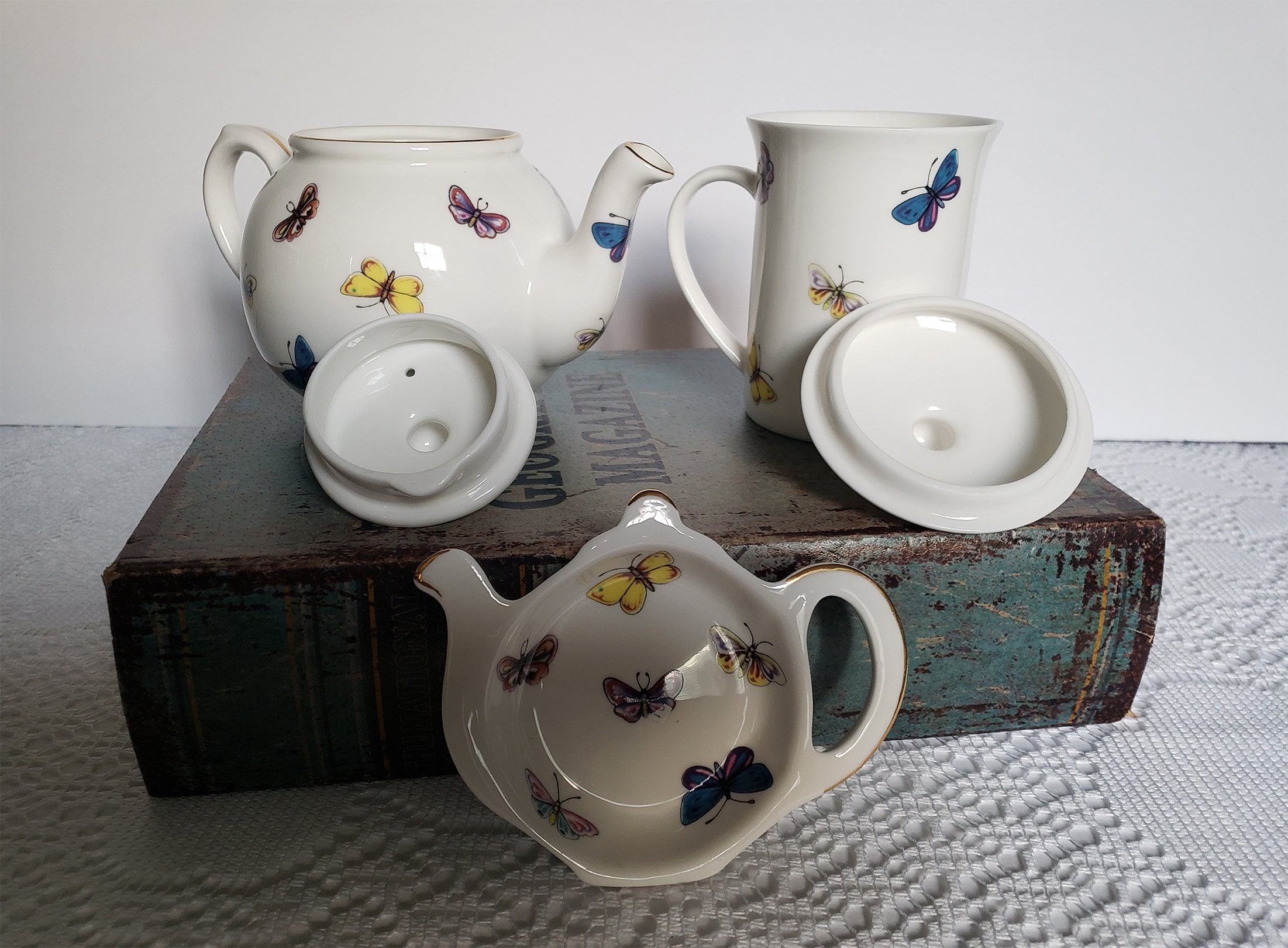 David Michael China 5 Pc Tea Set Staffordshire Fine Bone - Etsy UK