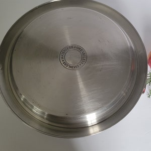 Vtg Paella 14 Large Stainless Steel Waterless Greaseless Pan, Cookware ...