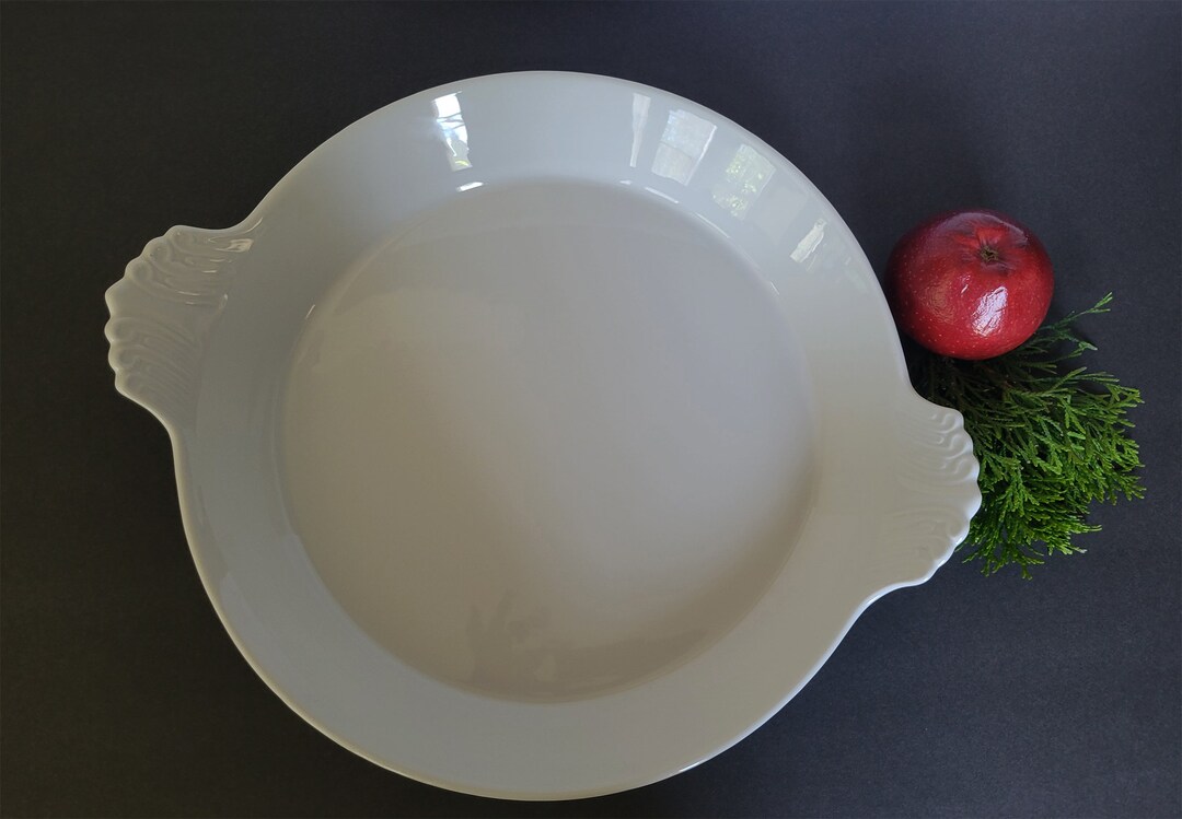 APILCO Large 13 French Provincial Limoges Classic White Porcelain Round ...