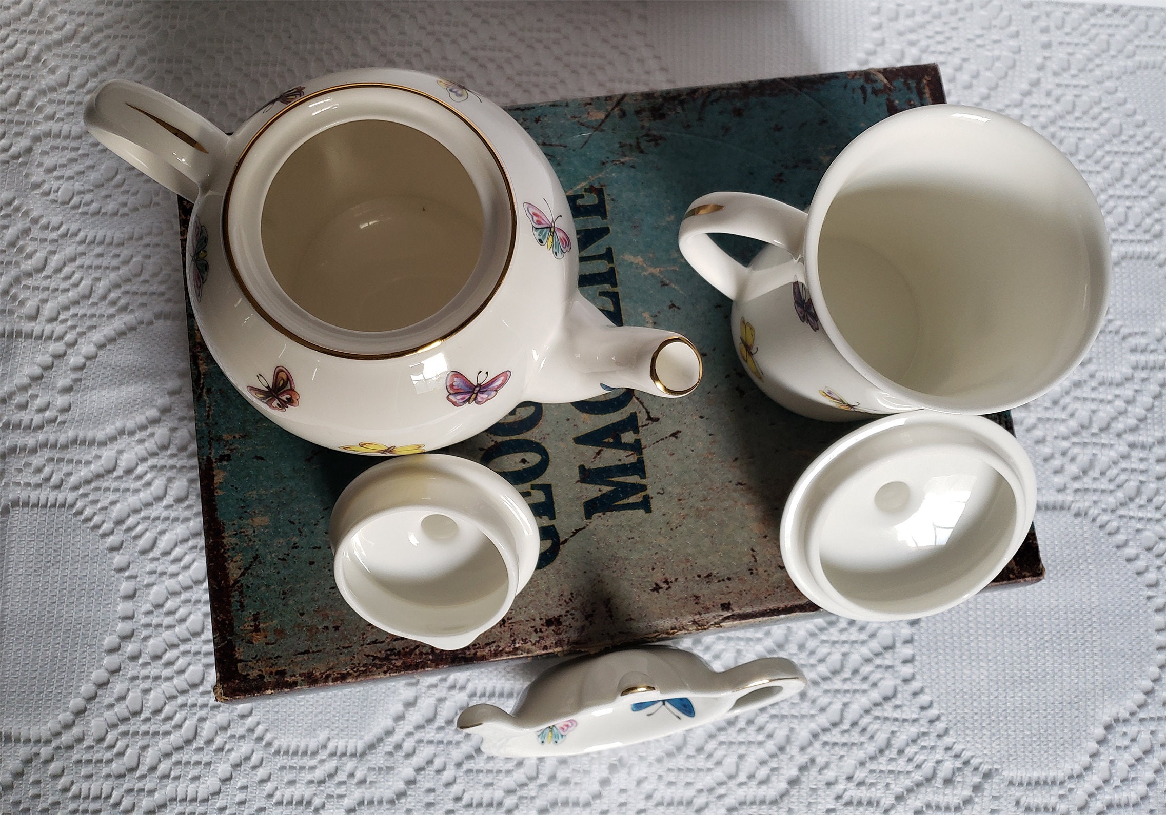 David Michael China 5 Pc Tea Set Staffordshire Fine Bone - Etsy UK