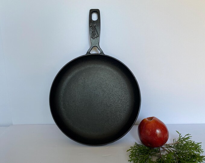 Mason Seasoned 10" Round Cast Iron Skillet With Smooth Edge - Etsy