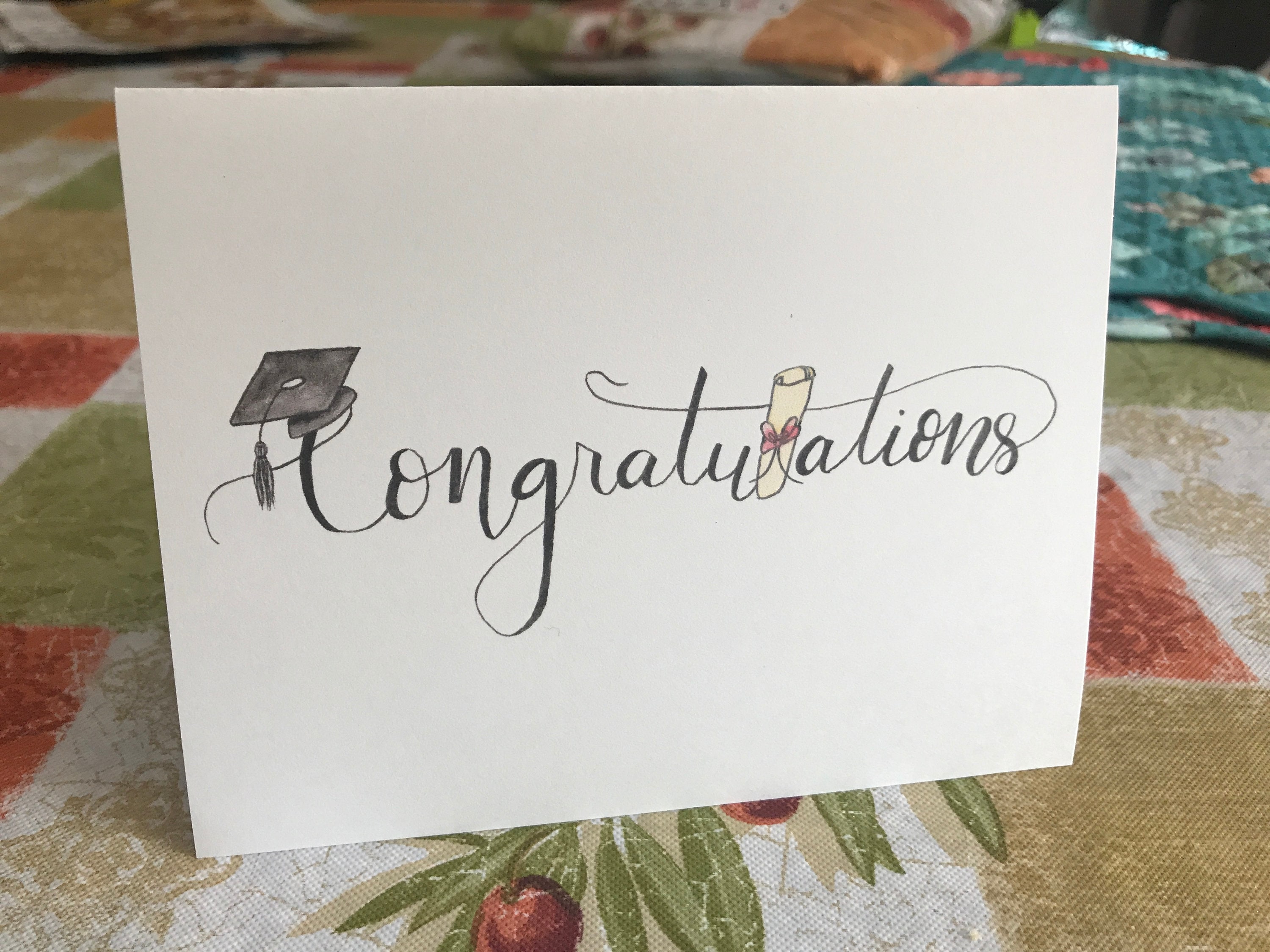 Printable Graduation Card - Download - High School - College - Digital ...