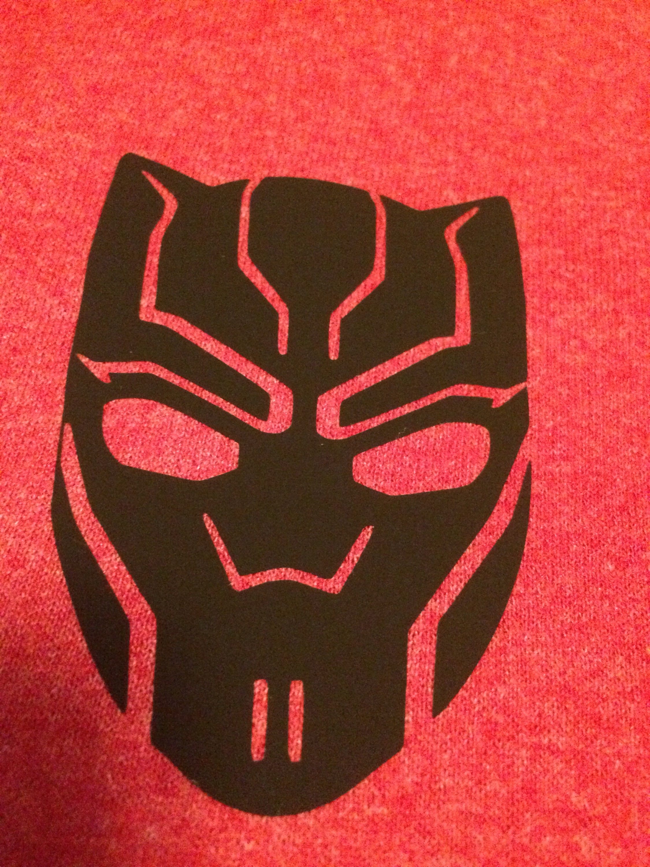 Black And Red Panther Logo