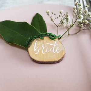 Wooden Slice Name Cards, Rustic Name Setting, Wooden Placecards, Rustic ...