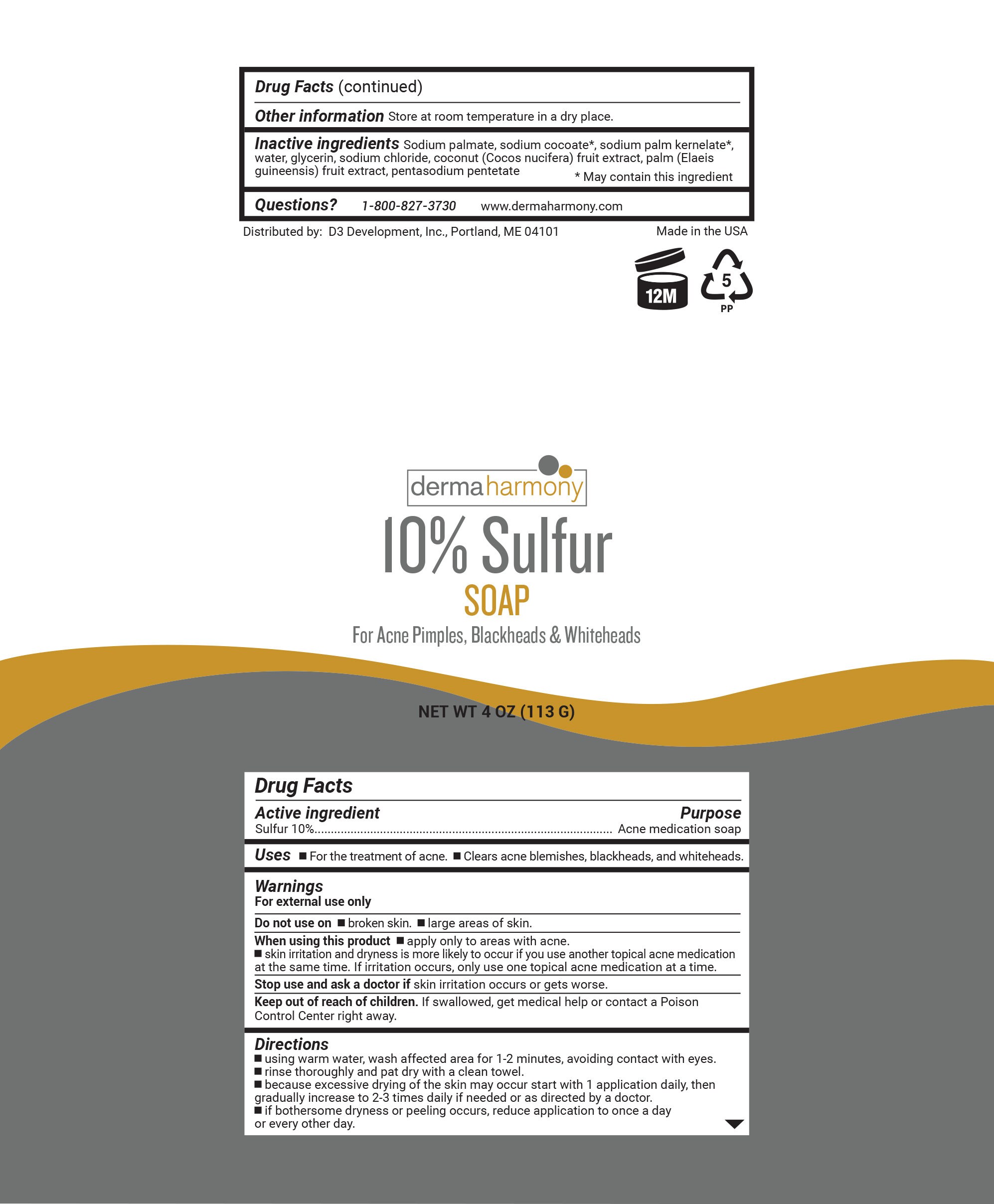 SULFUR SOAP