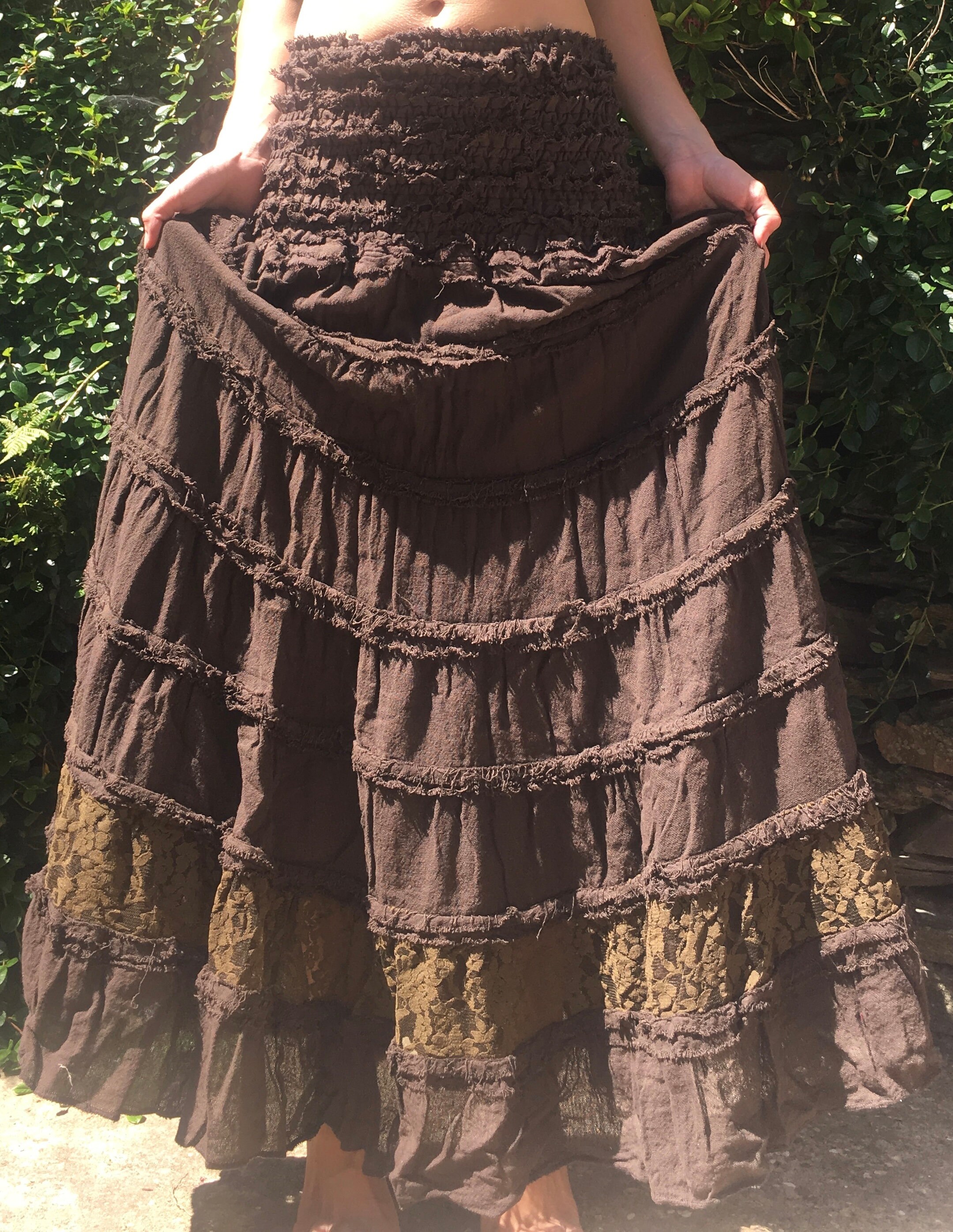 Gypsy Rag Skirt - Etsy
