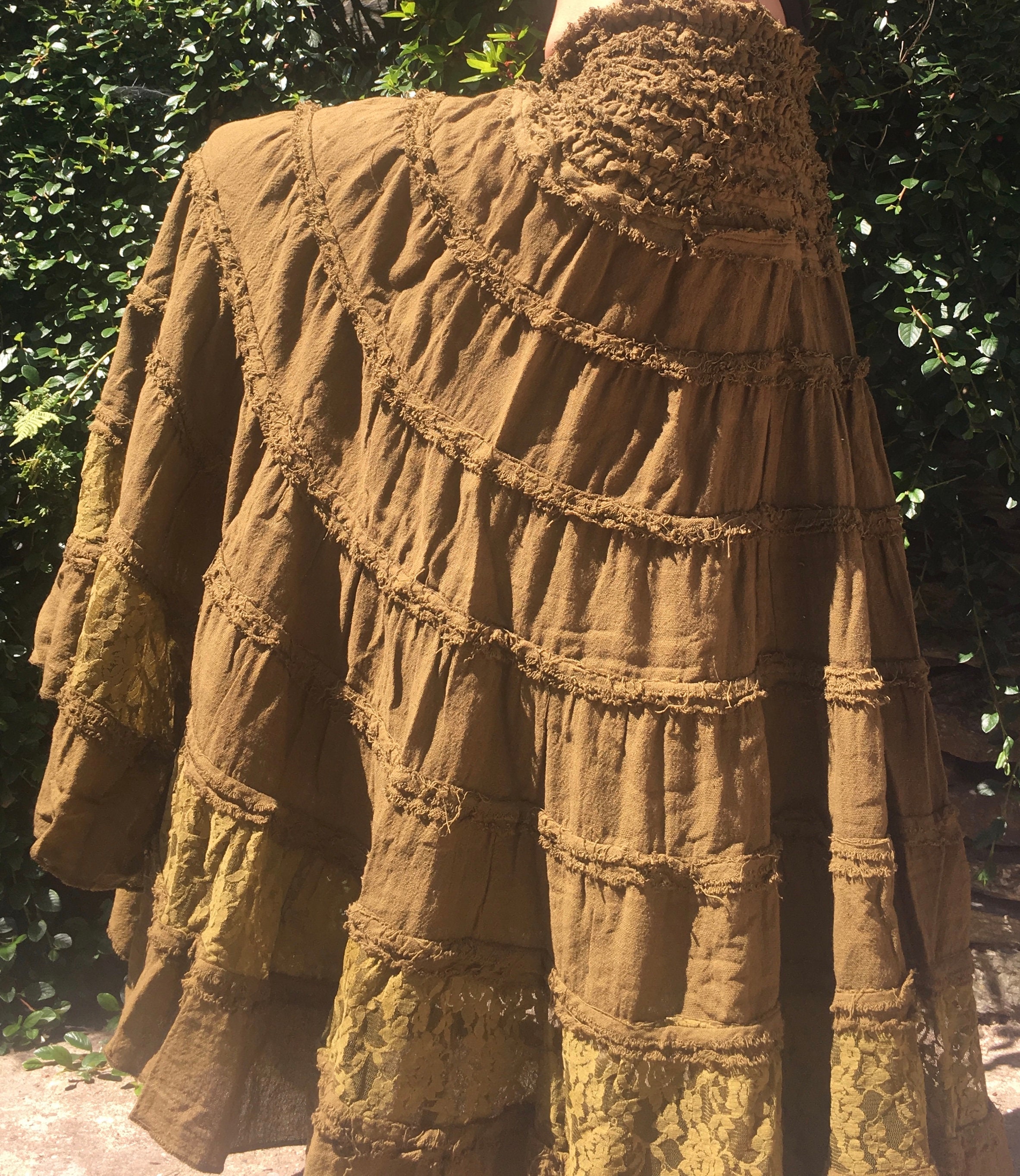 Gypsy Rag Skirt - Etsy