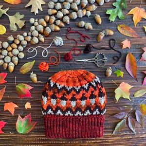 Nuts About Autumn Knitting Pattern - Etsy