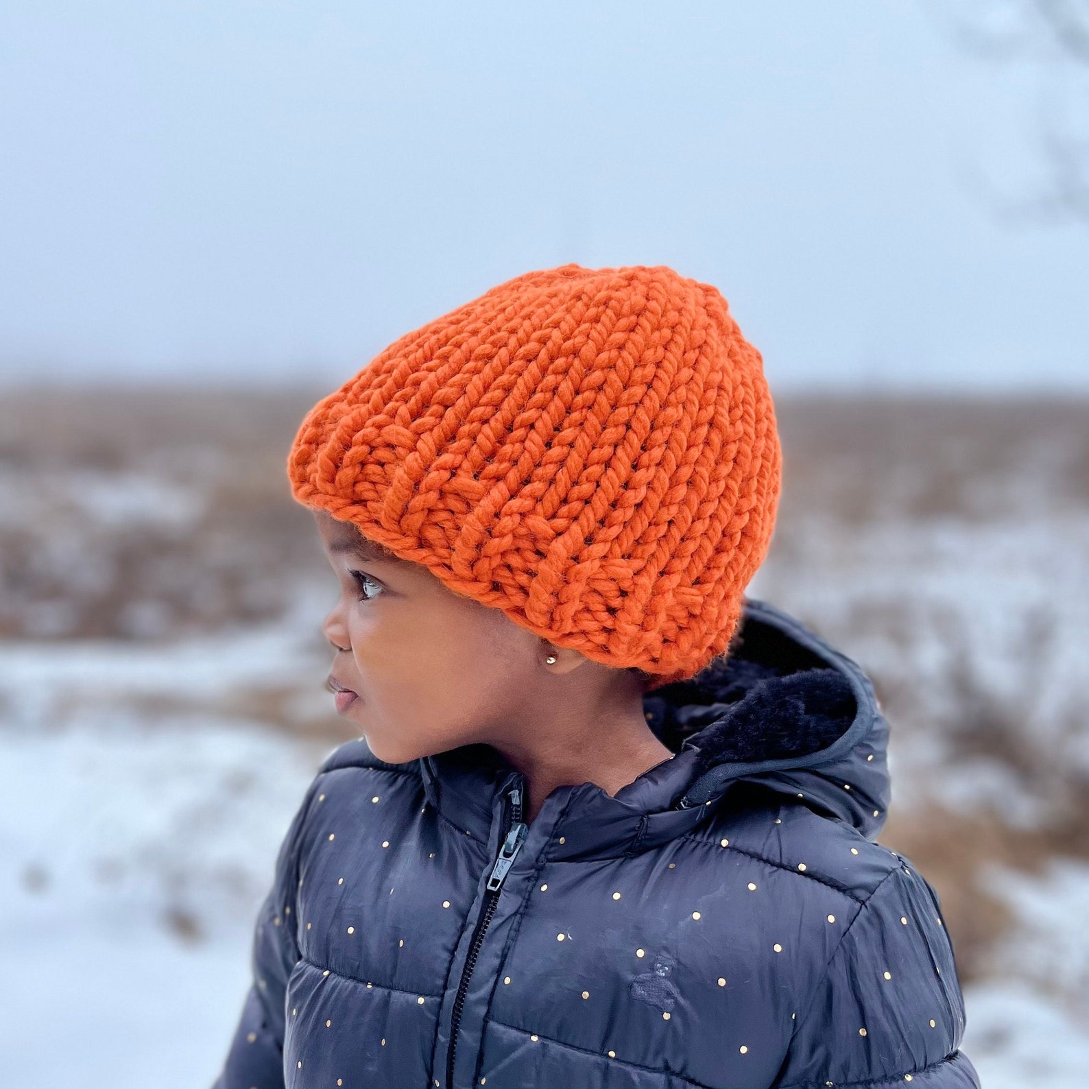 Basically Awesome Beanie Knitting Pattern - Etsy