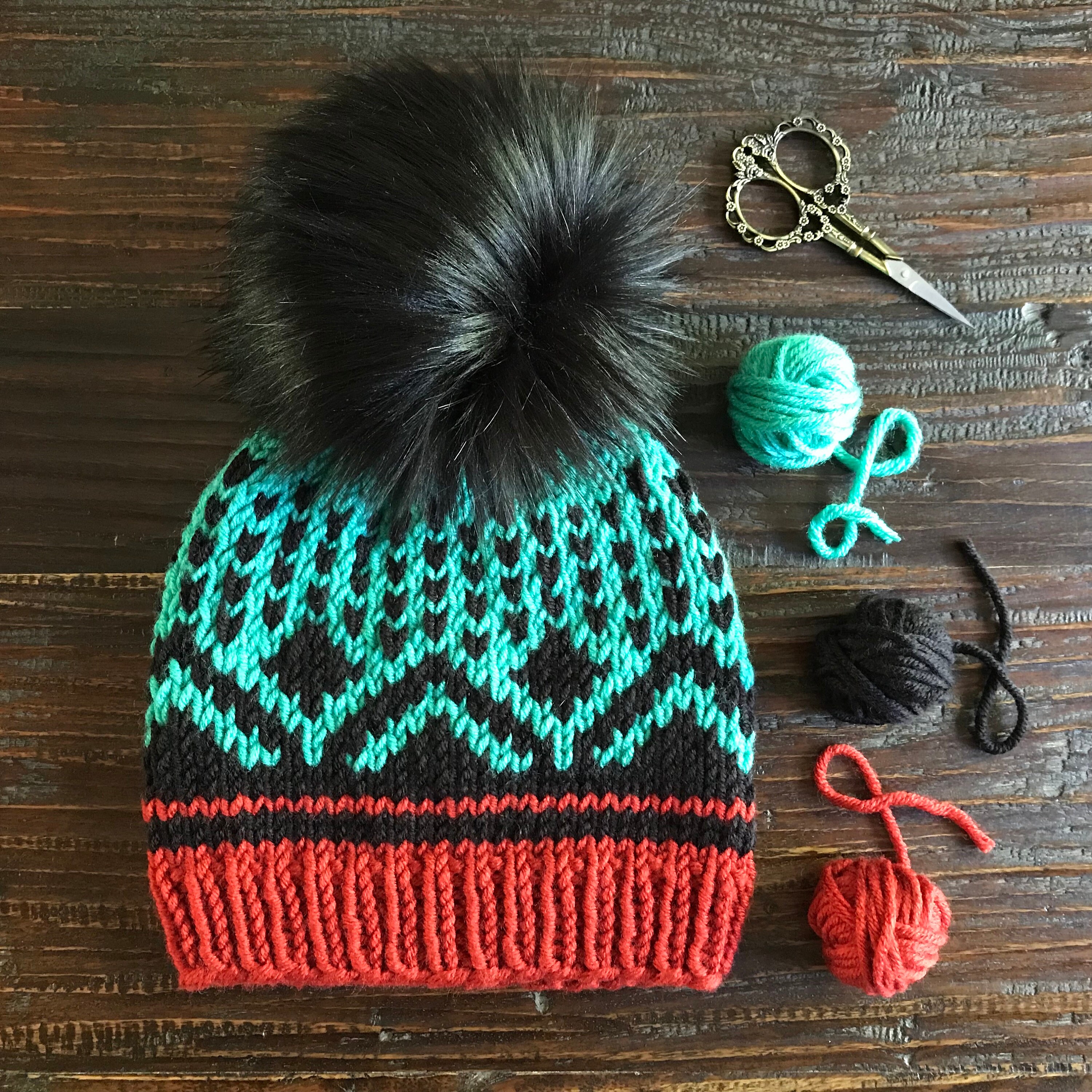Star Bright Beanie Knitting Pattern - Etsy