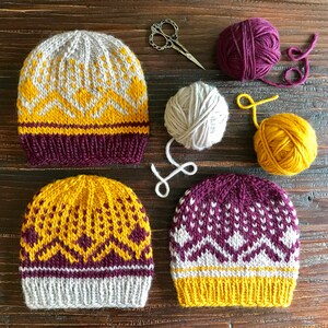 Star Bright Beanie Knitting Pattern - Etsy