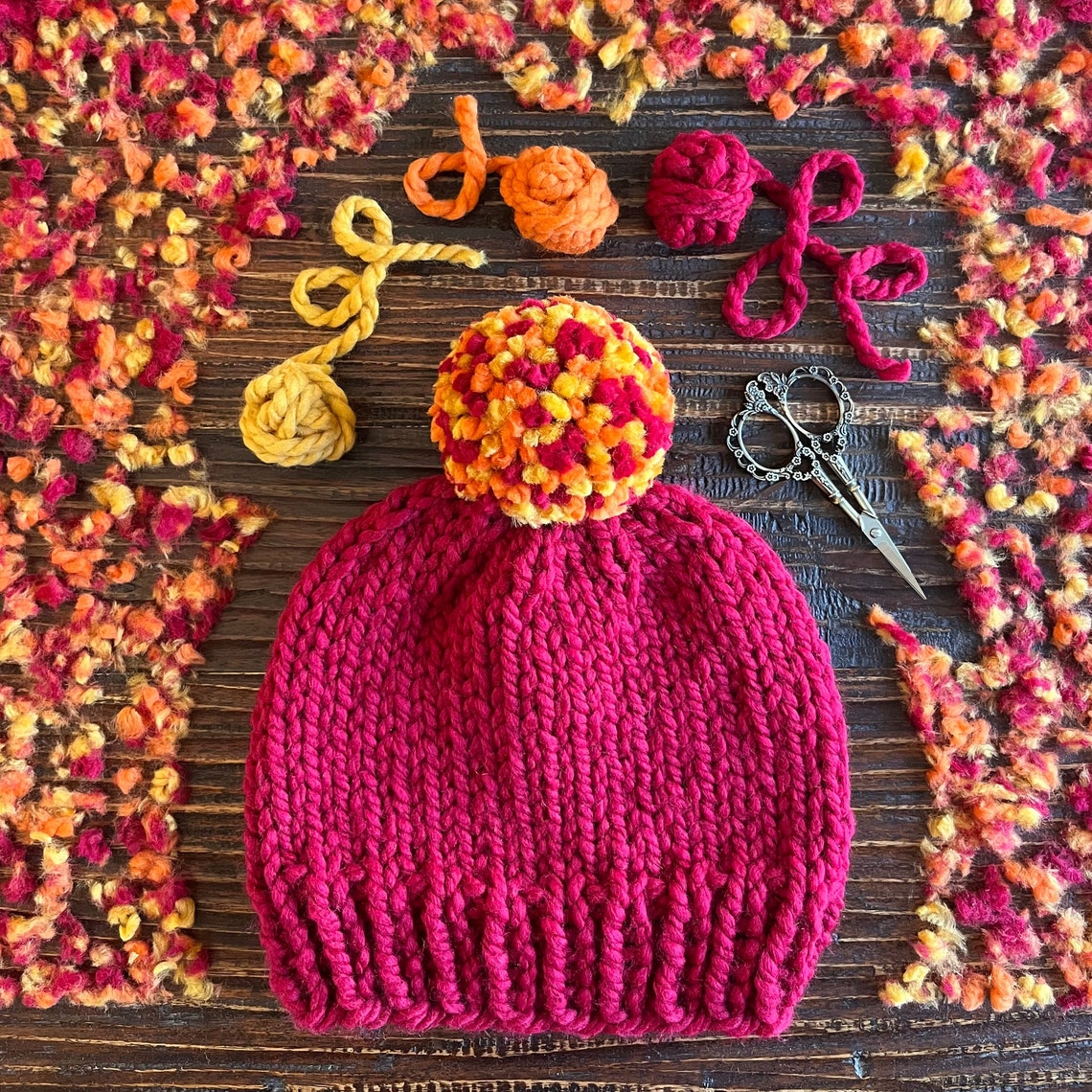 Basically Awesome Beanie Knitting Pattern - Etsy