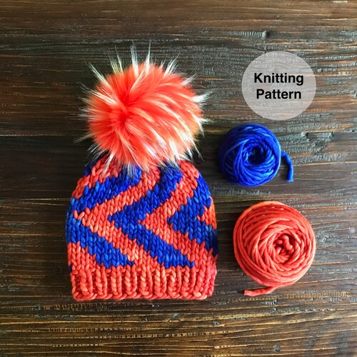 Star Bright Beanie Knitting Pattern - Etsy