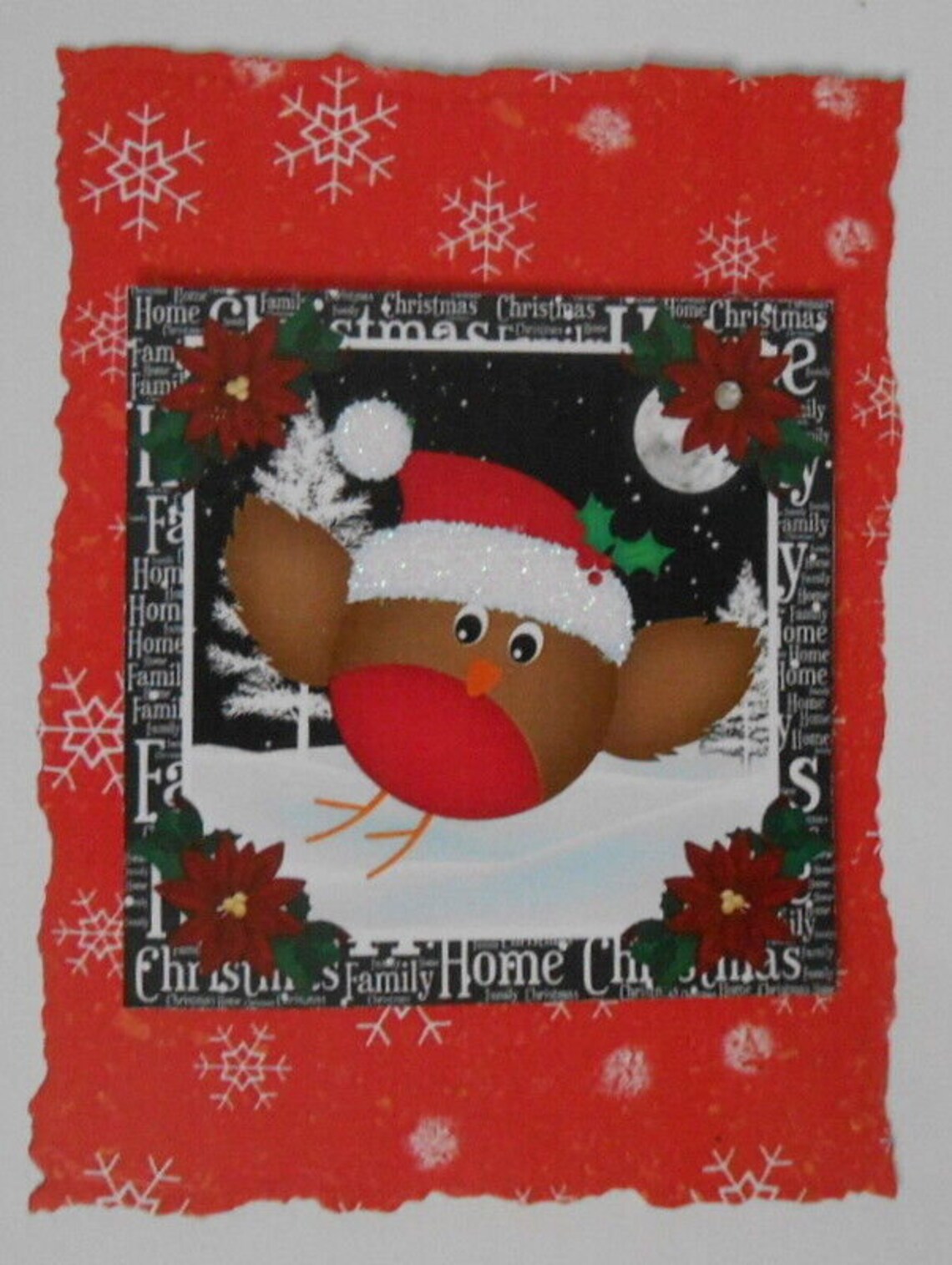 Pk 2 Woodland Robin Toppers Embellishments for Cards & Crafts - Etsy