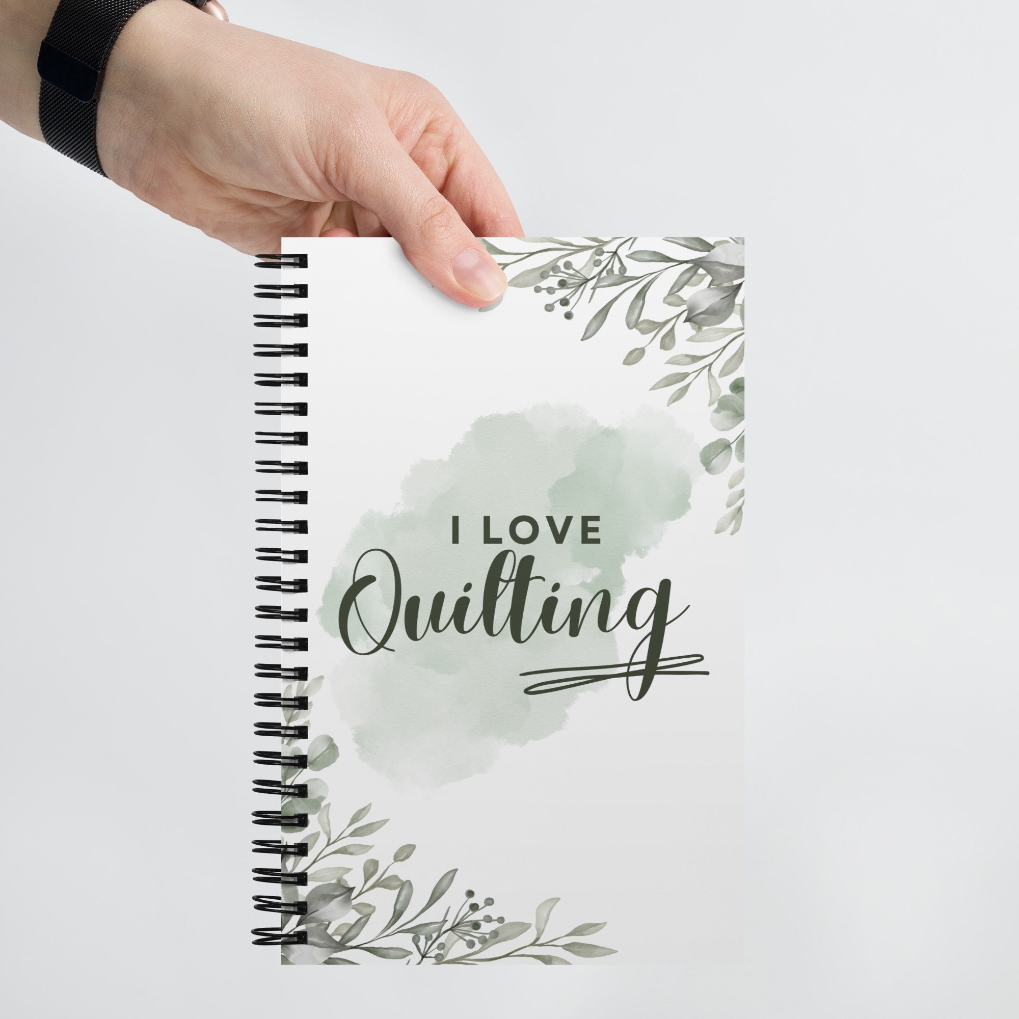 I Love Quilting Notebook Quilt Journal Quilt Notes Gift - Etsy