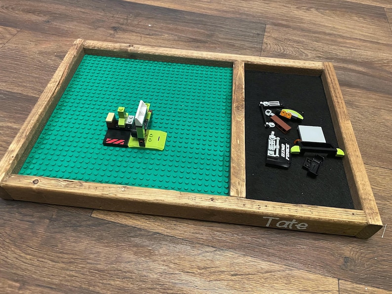 Wooden Lego Tray - Etsy