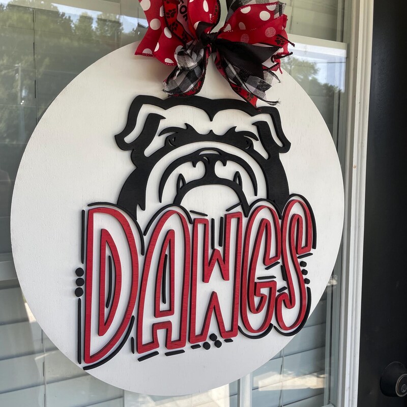 Uga Wreath - Etsy