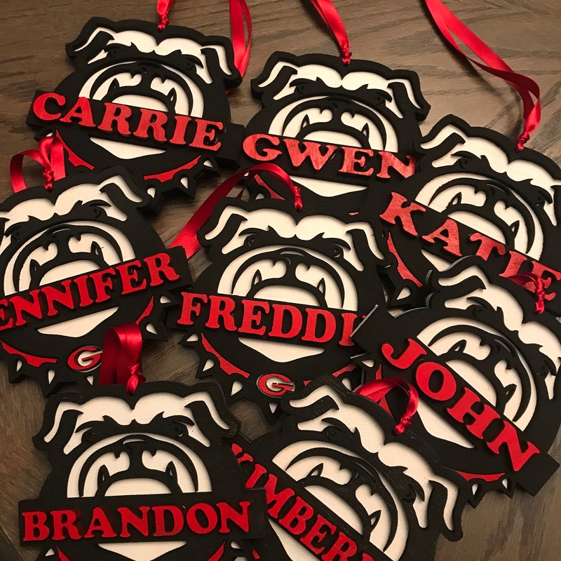 Uga Christmas Ornament - Etsy