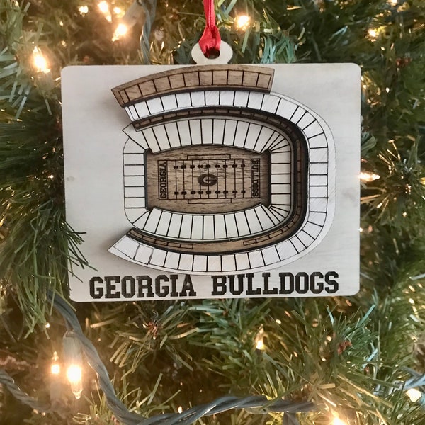 Uga Christmas Ornament - Etsy