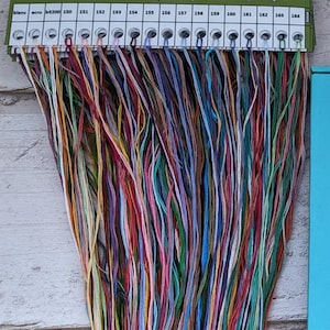 Complete Kit of DMC Floss, Embroidery Set Thread Palette Colors 1 Meter ...