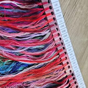 Complete Kit of DMC Floss, Embroidery Set Thread Palette Colors 1 Meter ...