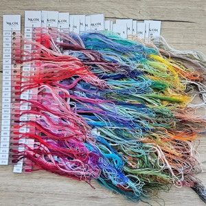 Complete Kit of DMC Floss, Embroidery Set Thread Palette Colors 1 Meter ...