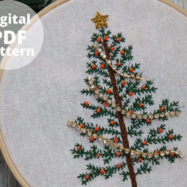 Tree Embroidery - Etsy
