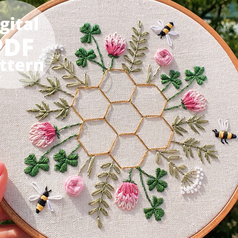 Hand Embroidery Patterns - Etsy