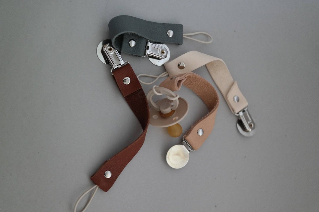 Buy Pacifier Chain / Pacifier Strap Teething Ring Chain Dummy Clip Made ...